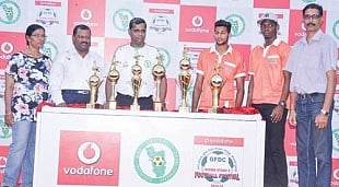Vodafone GFDC Rising Stars trophy unveiled
