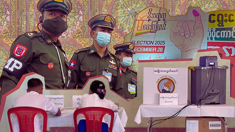 A ground report on Myanmar’s unfree election