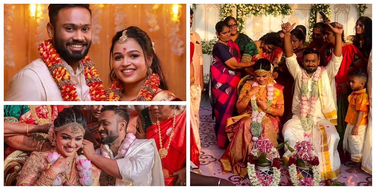 Erumasaani fame Vijay Nakshatra Wedding Photos
