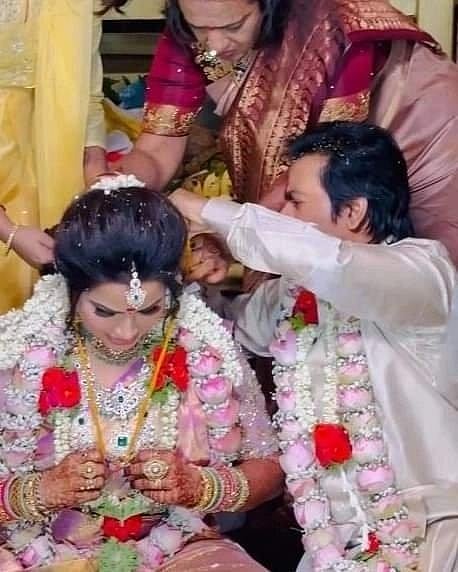 Redin Kingsley Weds Sangeetha