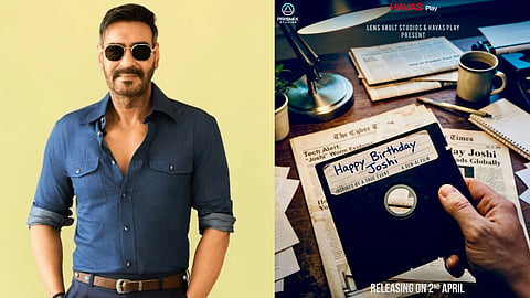 Ajay Devgn Announces AI-Driven Thriller ‘Happy Birthday Joshi’