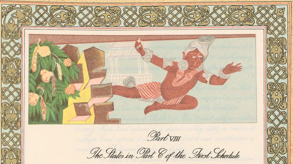The Art Of The Indian Constitution: A Visual Chronicle Of India's Heritage