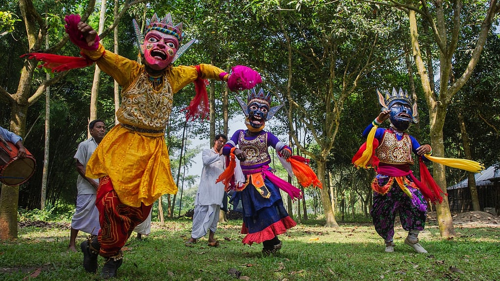 The Gomira Folk Dance Of North Bengal Alludes to The Region's Syncretic ...