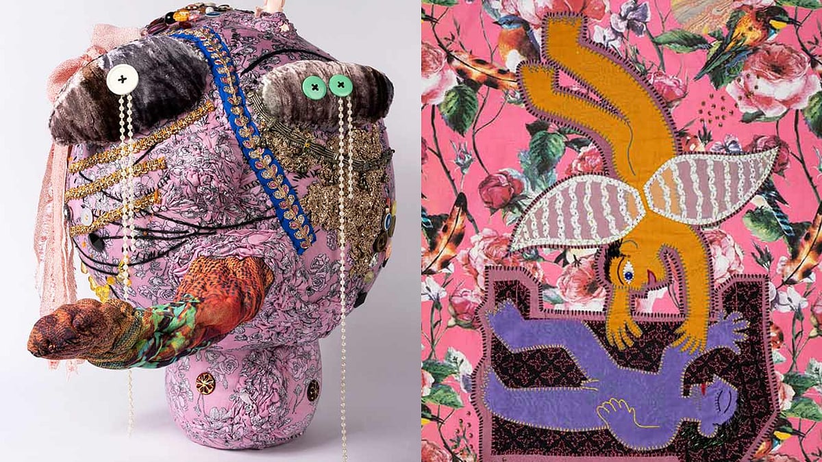 Artist Gurjeet Singh's First Solo Exhibition Battles Darkness With ...