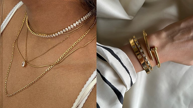 8 Indian Jewellery Brands Selling Minimal Classic Gold Plated Accessories