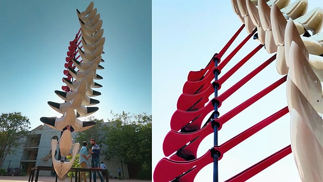 A kinetic art studio making creating sculptures | Homegrown India