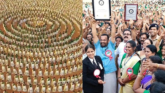 Kerala's Kudumbashree Shatters Records: 7,027 Women Unite For A Grand ...