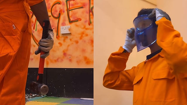 Rage Room India: Mumbai's First Rage Room Offers A Stress-Busting Solution