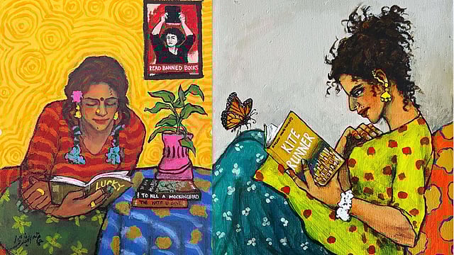 Hamama Tul Bushra's Art Series On Banned Books Is A Celebration of ...