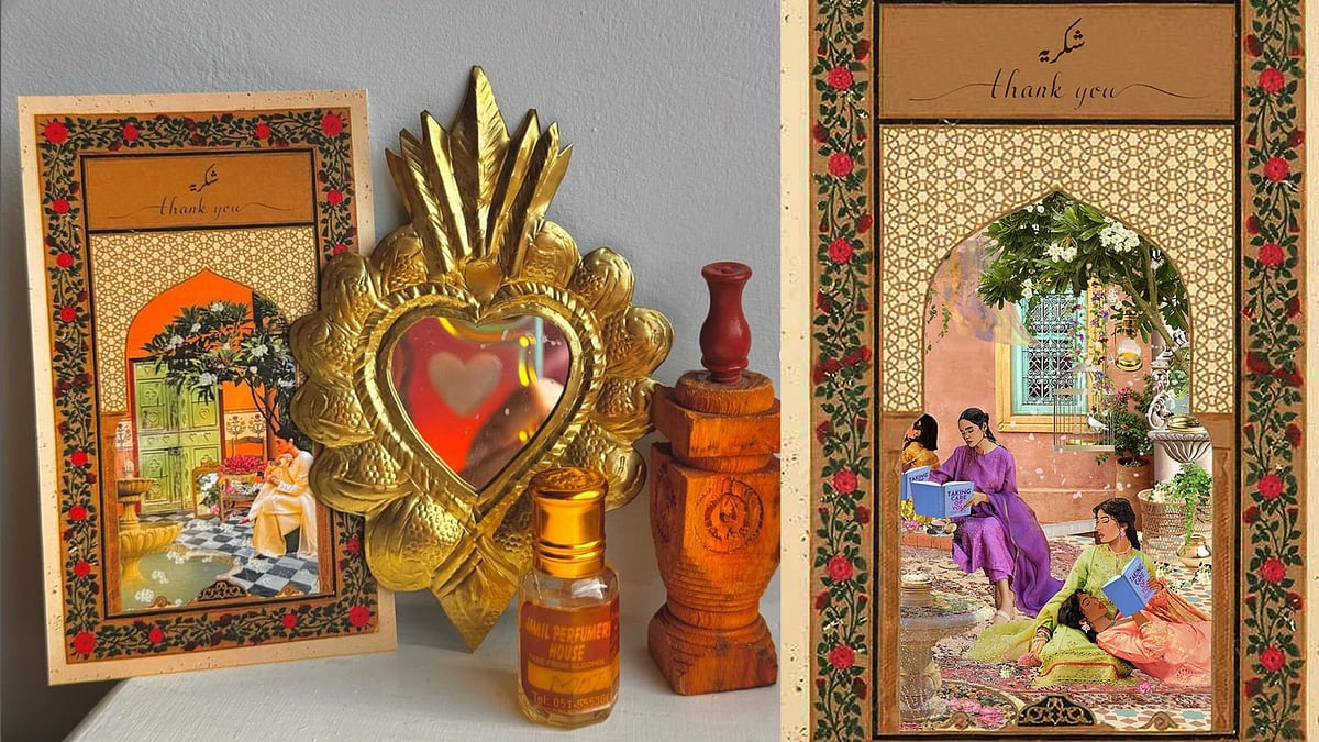 From Desi Chic To Mid-Century Modern: Areesha Khalid's Postcards ...