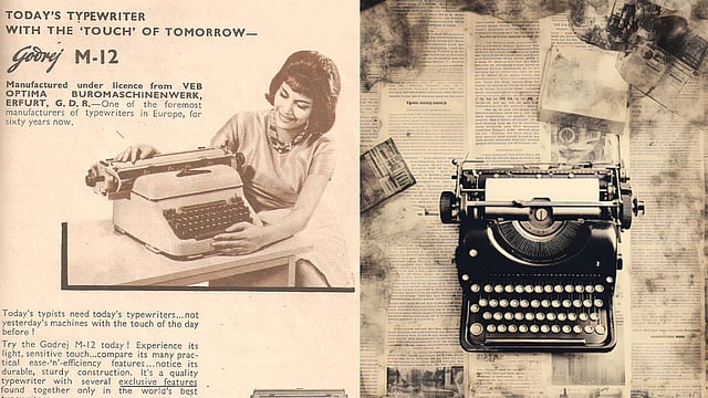 How Godrej Typewriters Became A Potent Symbol For An Independent ...