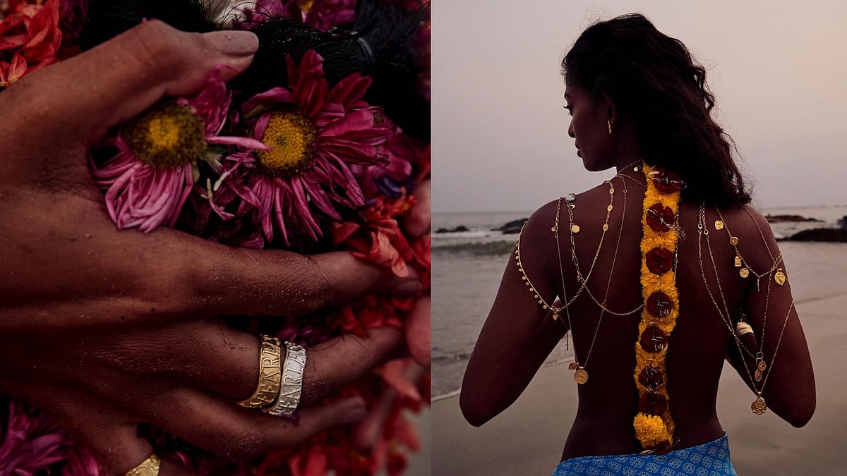 Flowers & Gold: Prachi Sharma's Photoseries Is A Visual Ode To Divine ...