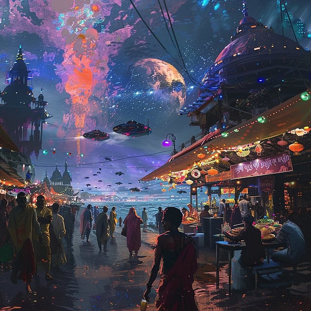 Inside Tejas Nair’s AI Art Series 'India’s First Interstellar Cultural ...