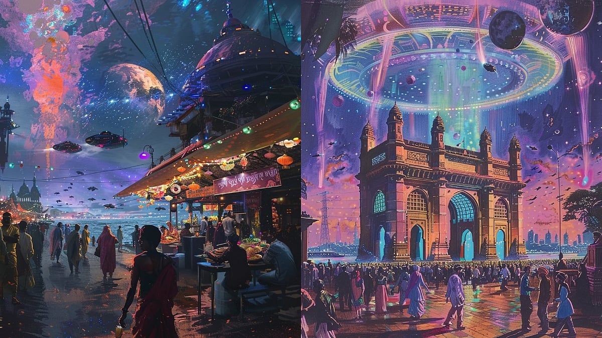 Inside Tejas Nair’s AI Art Series 'India’s First Interstellar Cultural ...