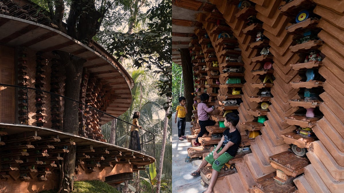 Toy Storey: A House Made Of Plastic Toys By Wallmakers | Homegrown