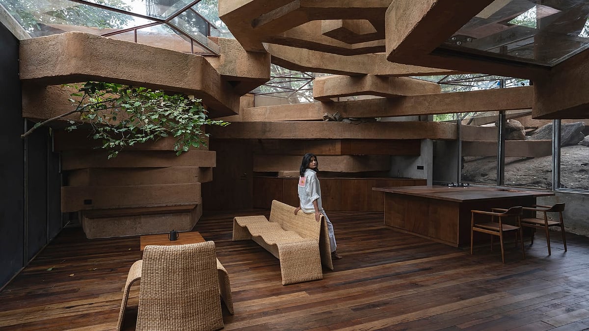 How Project Chuzhi Converted 4,000 Plastic Bottles Into A Spiralling ...