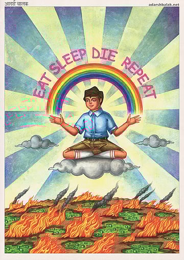 Priyesh Trivedi’s New Sculpture Continues Adarsh Balak’s Satirical ...