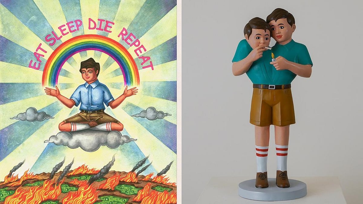 Priyesh Trivedi’s New Sculpture Continues Adarsh Balak’s Satirical ...