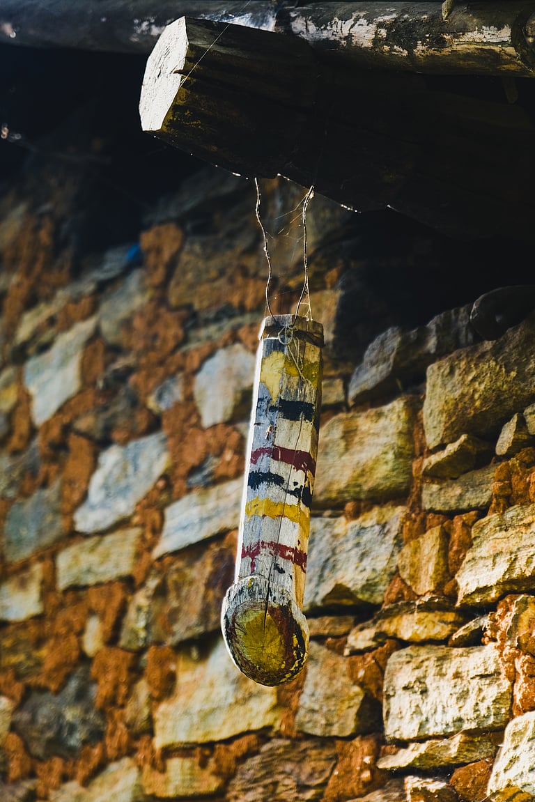 Big Dick Energy: In Bhutan, Flaming Phallic Totems Ward Off Evil ...