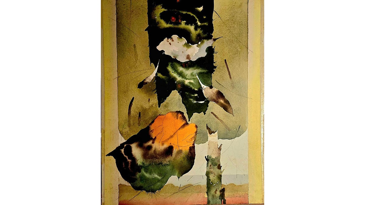 Neo-Tantric Mysticism & Nature: The Abstract Art of Bimal Das Gupta ...