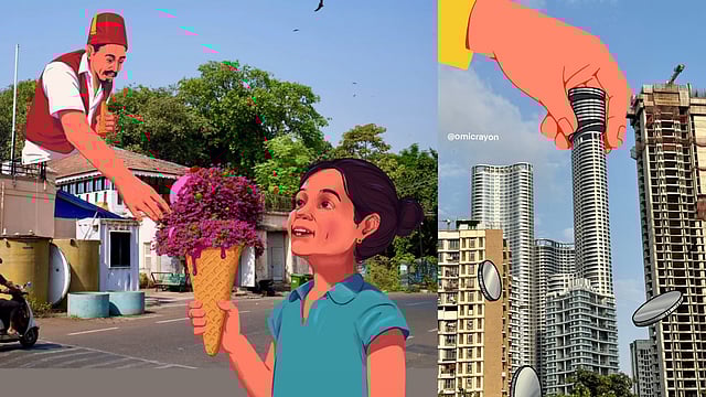 A City Reimagined: Omkar’s Patil's Art Is A Playful Dialogue with ...