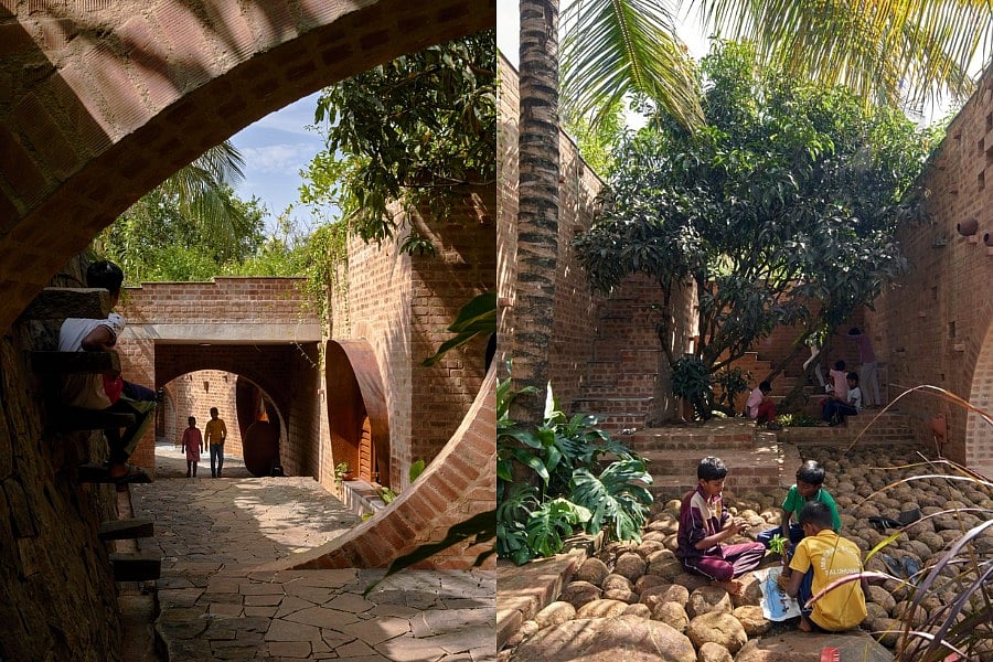 Subterranean Ruins: A Threshold’s Village Community Space Is A ...