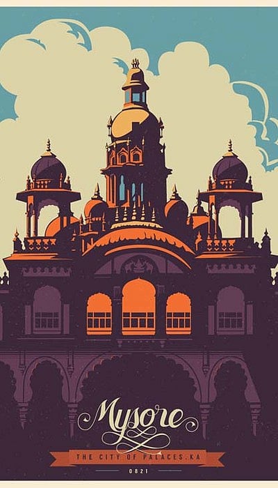 Indian Travel Postcards & Posters: Karnataka Edition | Homegrown India