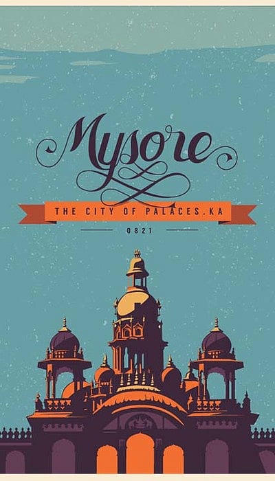 Indian Travel Postcards & Posters: Karnataka Edition | Homegrown India