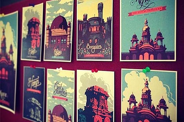Indian Travel Postcards & Posters: Karnataka Edition | Homegrown India