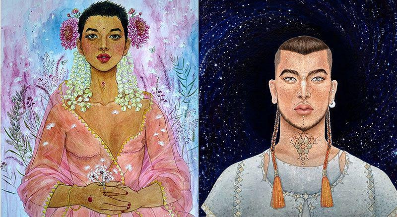 Explore The Many Faces Of Manipur’s Beauty Through Thokchom Sony’s Incredible Art