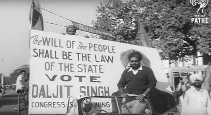 First Historical General Elections in India in 1952 Video