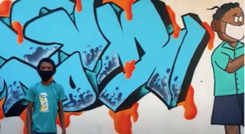 Graffiti x Mural Art: Odia Artist Duo Spreading Social Awareness ...