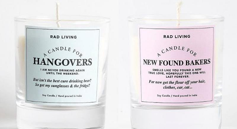 Rad Living’s ‘Truth Bombs’ Are All-Too-Relatable Candles