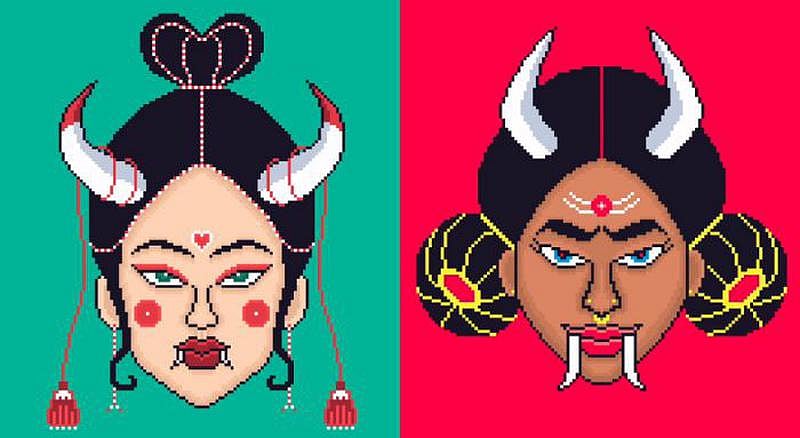NFT Series By Artist Airphish Combines Indian Culture & Excitement