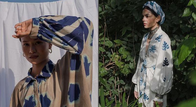 Adheera An Ethical & Minimal Waste Textile Brand Using Shibori Tie ...