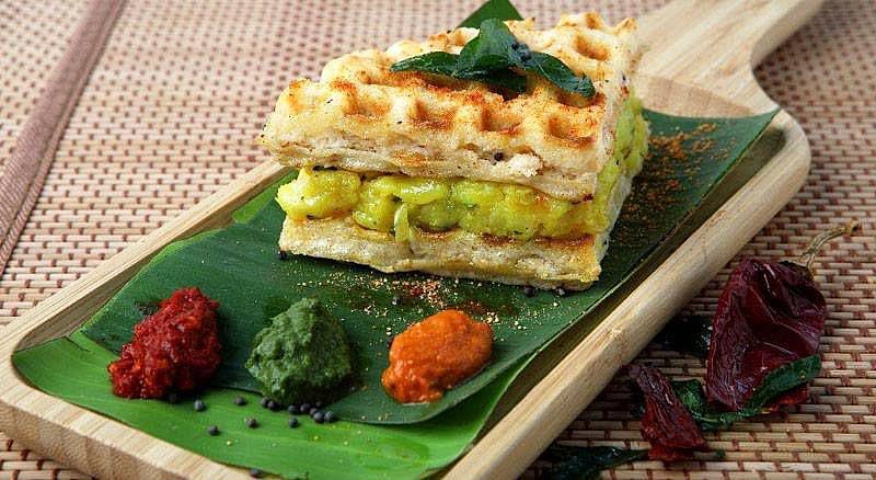 Devouring ‘Dosa Waffles’ And Soda Floats At Grub Shub In Matunga