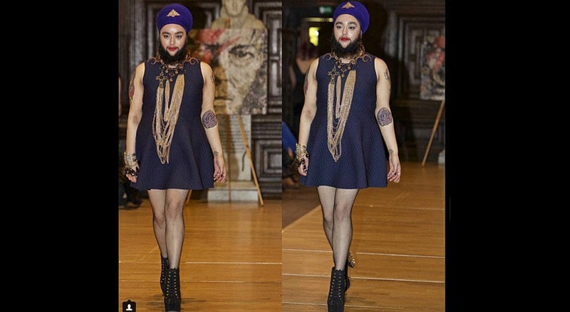 'Bearded Lady' Harnaam Kaur Makes History With Her Runway Debut ...