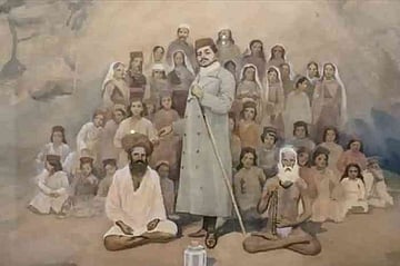 M.V Dhurandhar’s illustrations of the street life, mythological figure ...