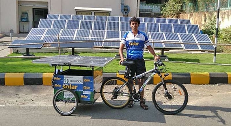 From India To Europe - This Cyclist On A Solar Powered Mission