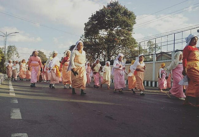 90-Year-Old Runs In A Tribute To Manipur's Women Warriors
