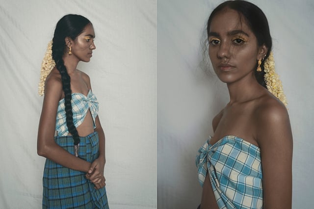 Fashion Photo Series capturing beauty of Tamil heritage through lungi ...