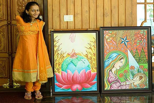 Kerala’s Armless Painter Brings Colours To Life