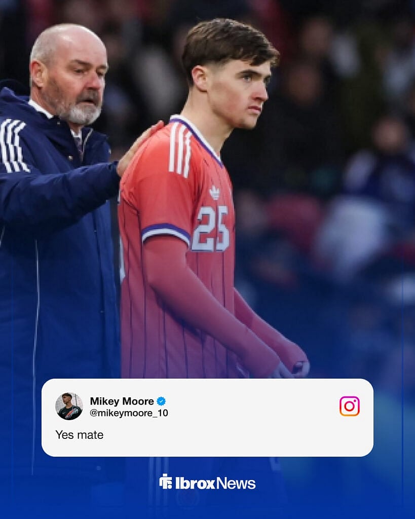 Mikey Moore leads Rangers players' tributes as Findlay Curtis in career ...