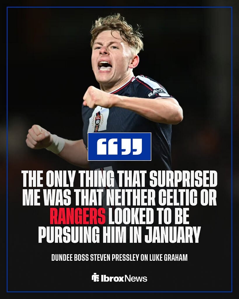 Luke Graham set to be regular Rangers starter as 'sizeable' bid imminent