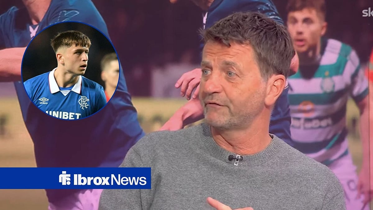 Rangers: Tim Sherwood grimaces at Mikey Moore footage as Celtic ...