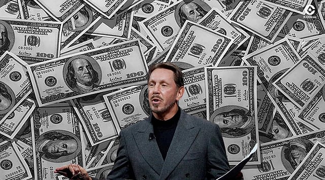 Larry Ellison Surpasses Musk as Richest Man With $393B After Oracle Surge