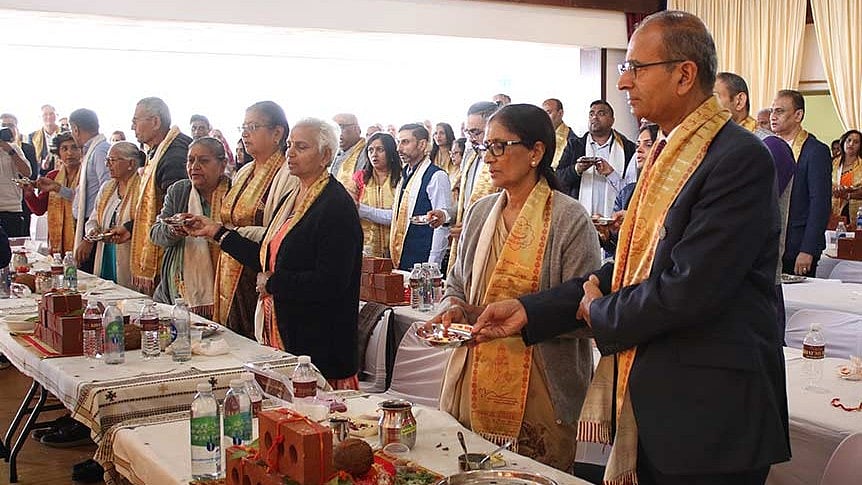 British Hindu charity breaks ground to build iconic India Gardens in UK