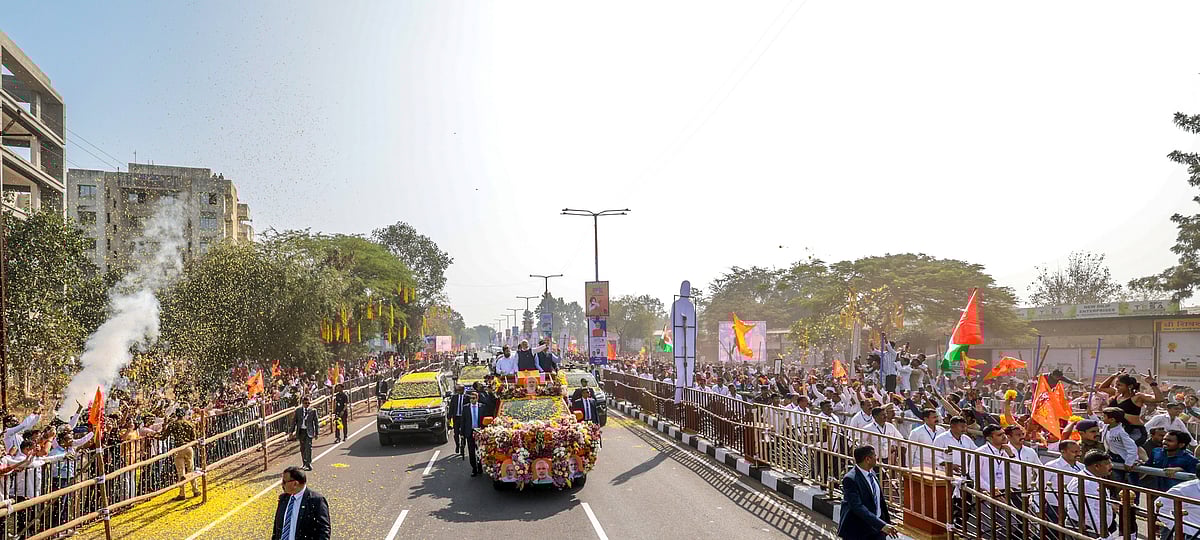 Indian PM Modi marks National Youth Day in Nashik