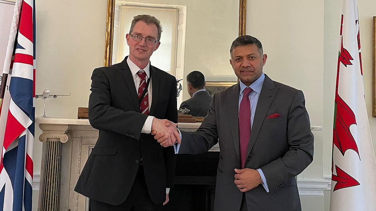 Indian envoy discusses trade, partnerships with Wales minister