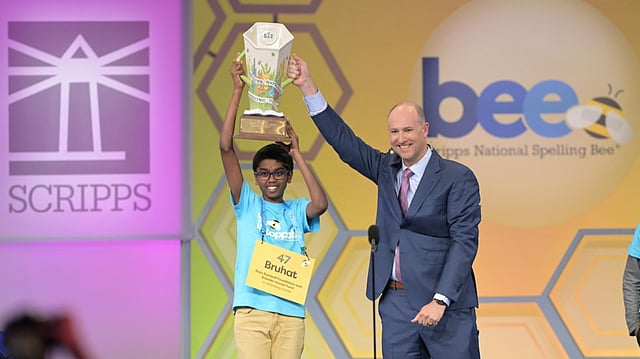 God made it happen: US Spelling Bee winner on memorising 'Bhagavad Gita'